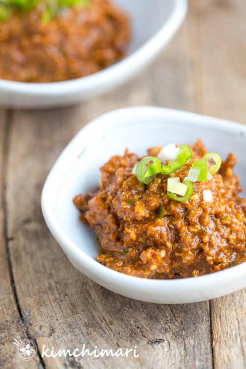 Ssamjang (쌈장) - Korean Spicy Dipping Sauce - Kimchimari