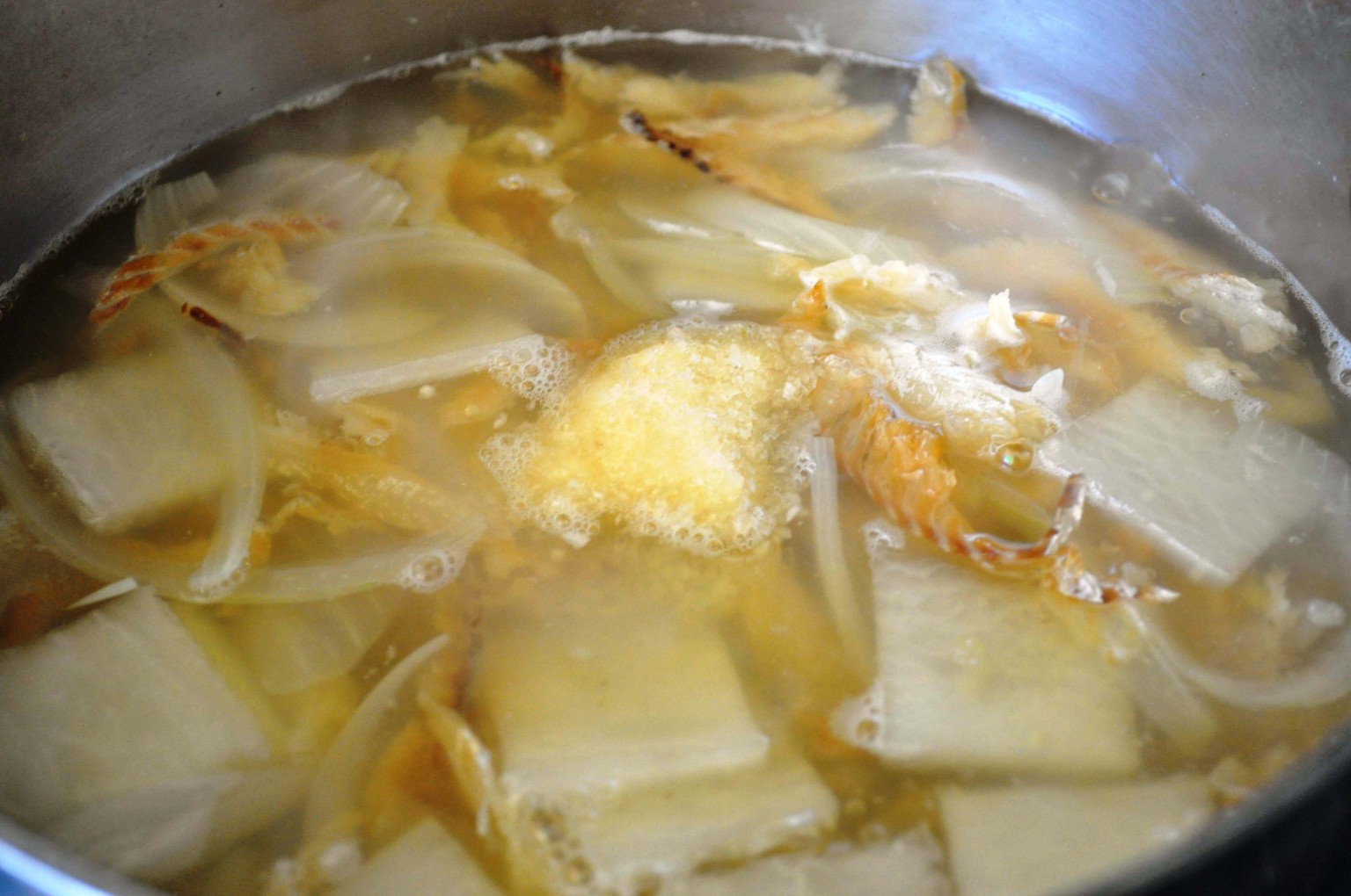 Dried Pollock Soup - Bugeo Guk (북어국) - Kimchimari