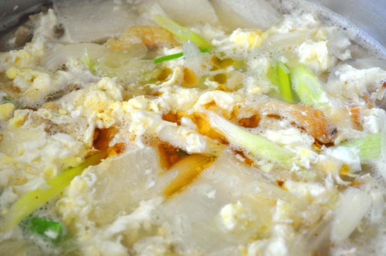 Dried Pollock Soup - Bugeo Guk (북어국) - Kimchimari
