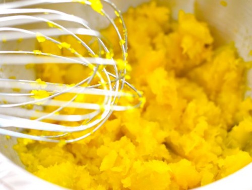 Sweet Kabocha Squash Salad Recipe (Danhobak Salad) - Kimchimari