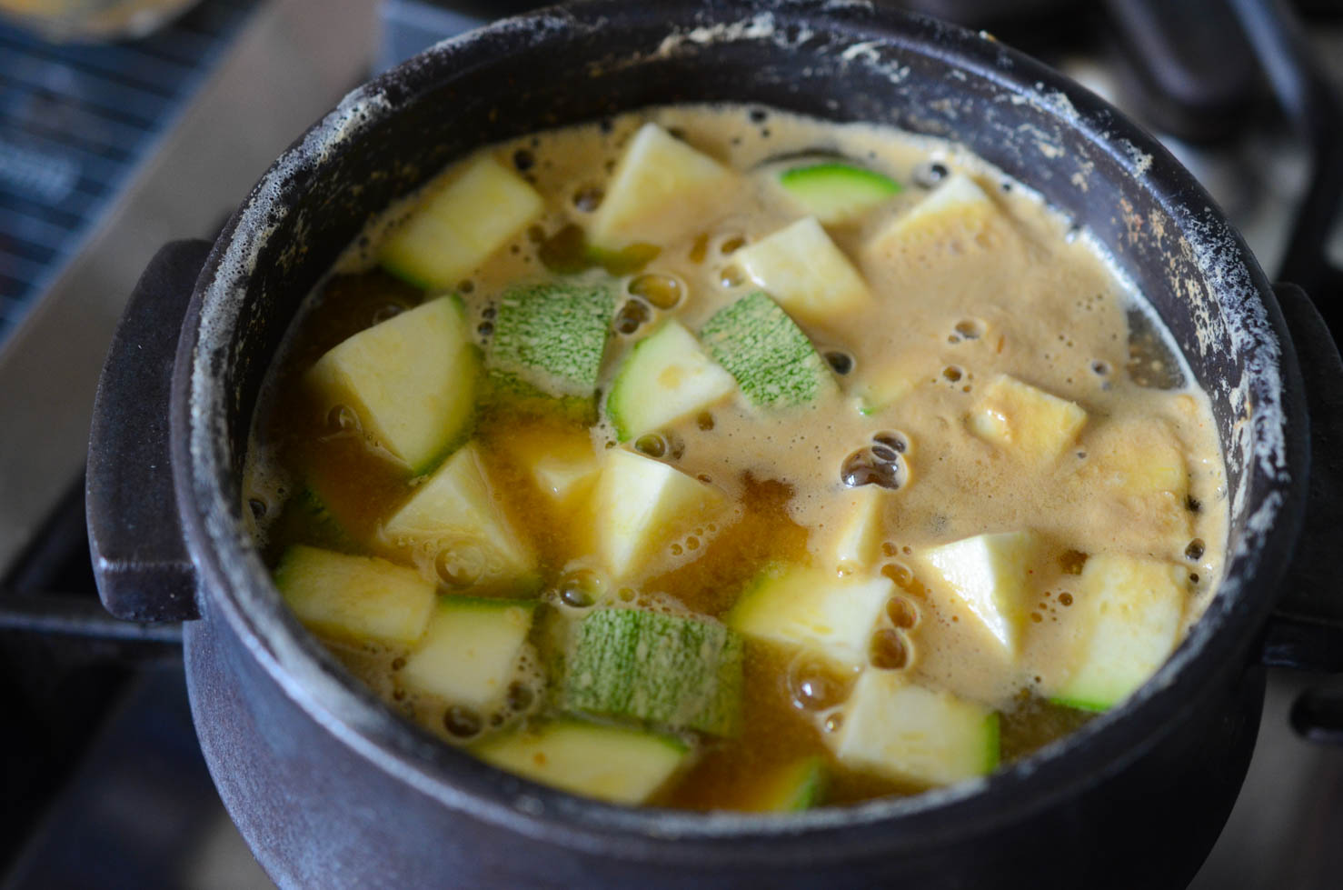 Doenjang Jjigae - Korean Soybean Paste Stew - Kimchimari