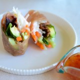 Easy Pork Bulgogi Spring Rolls - Kimchimari