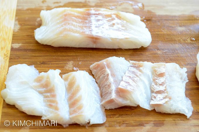 Pan-Fried Fish and Shrimp Jeon (Saengsun and Saewoo Jeon) - Kimchimari