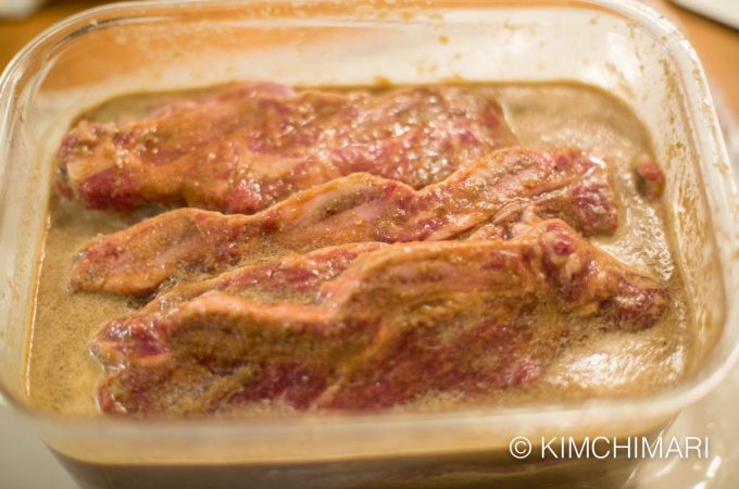 BEST Kalbi (Korean BBQ Short Ribs) Marinade Recipe - Kimchimari