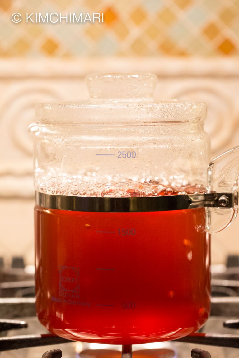 Sujeonggwa (Korean Cinnamon Ginger Punch) - Kimchimari