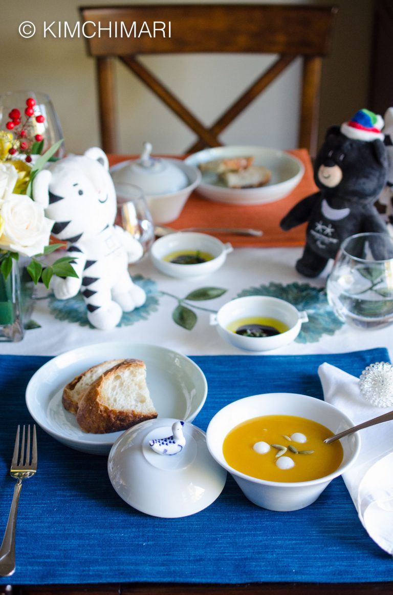 Hobakjuk (Pumpkin Porridge) - Instant Pot and Regular Recipe - Kimchimari