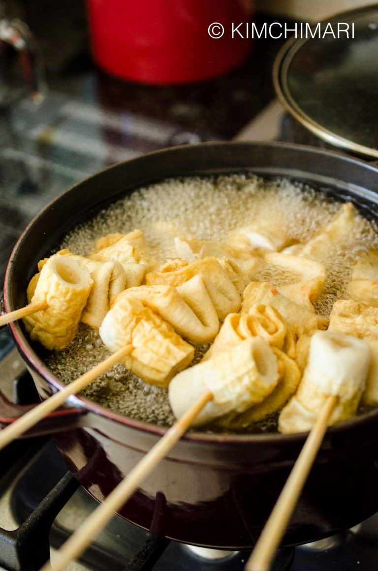 Fish Cake Soup (Odeng Soup aka Eomuk Guk) - Kimchimari