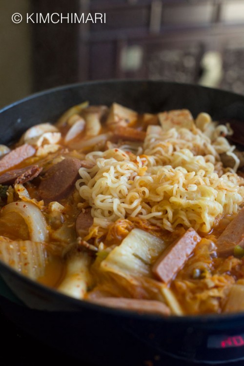 Budae Jjigae (Korean Army Stew) - Kimchimari