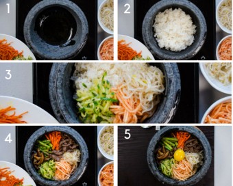 Dolsot Bibimbap (Korean Stone Pot Rice Bowl) - Kimchimari