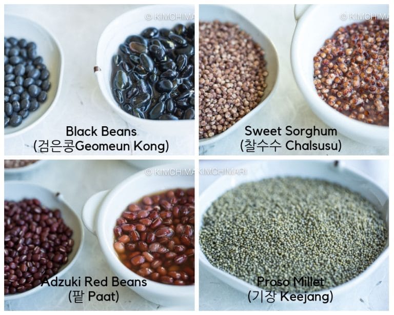 Korean Multigrain Rice (Japgokbap or Ogokbap) - Kimchimari