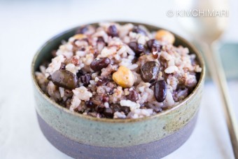 Korean Multigrain Rice (Japgokbap or Ogokbap) - Kimchimari