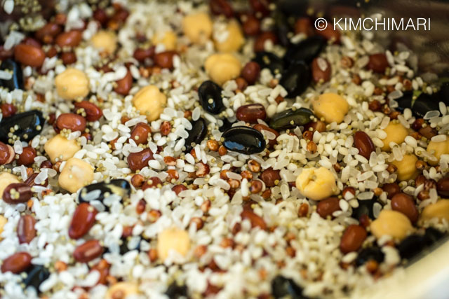 Korean Multigrain Rice (Japgokbap or Ogokbap) | Kimchimari