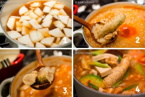 Spicy Pollock Roe Stew (Al Tang or Al Jjigae) - Kimchimari