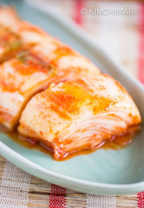 Easy Kimchi Recipe using the Blender - Kimchimari