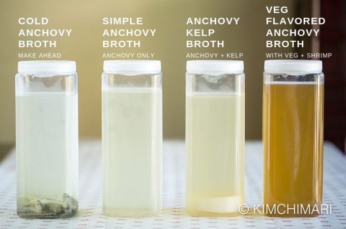 Anchovy Broth for Korean Recipes - Kimchimari