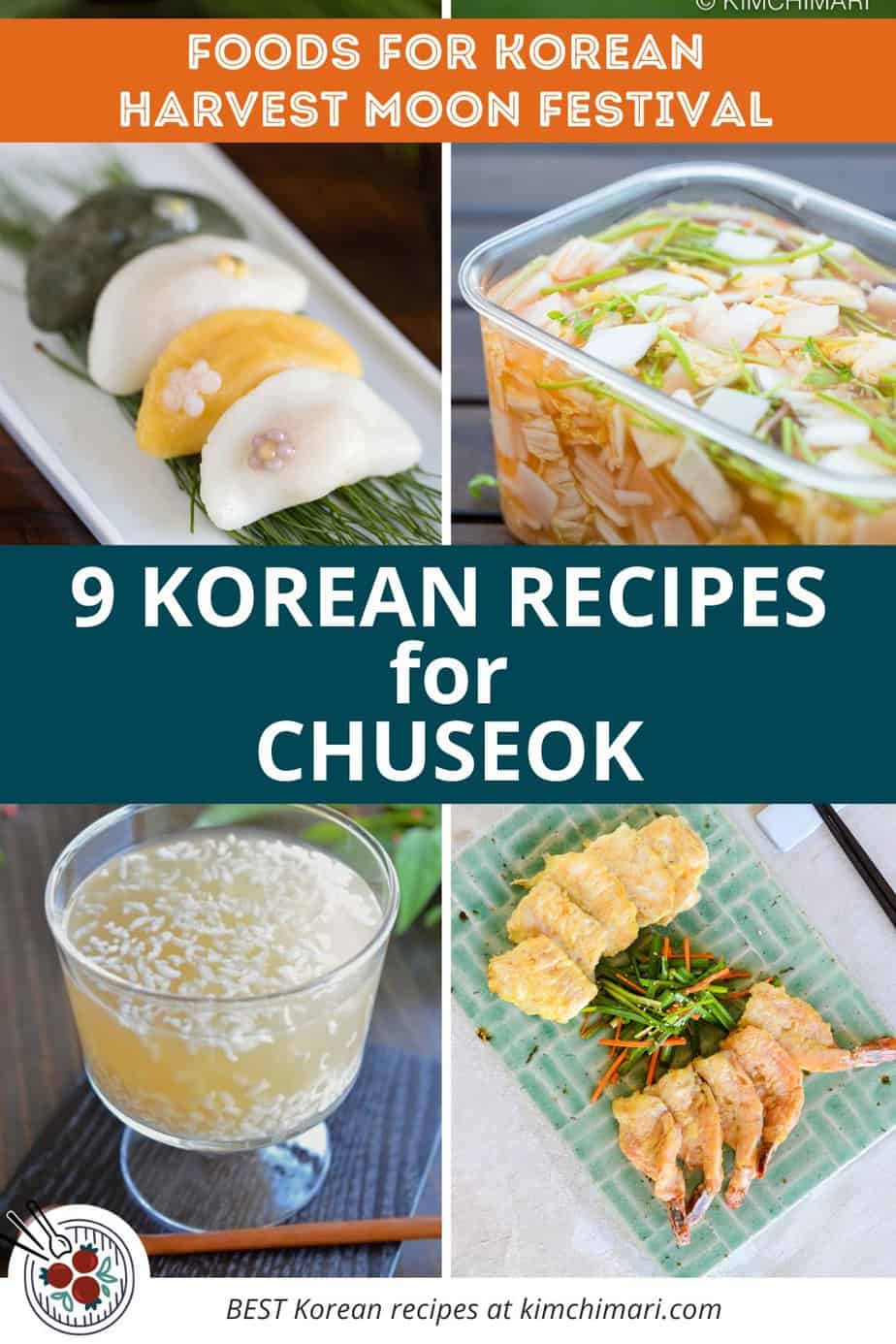 9 Chuseok (Korean Harvest Moon) Recipes with Jesa Table Setting Guide ...
