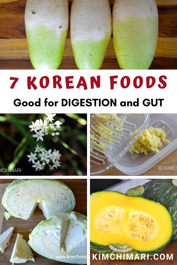 7 Korean Ingredients that's Good for Digestion and Gut - Kimchimari