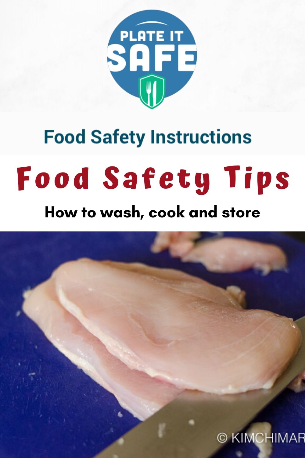 Food Safety Instructions - I've joined the Plate It Safe campaign ...