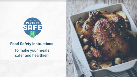 Food Safety Instructions - I've joined the Plate It Safe campaign ...