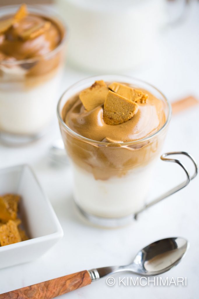 How to make Dalgona Coffee (Whipped Coffee) - Kimchimari