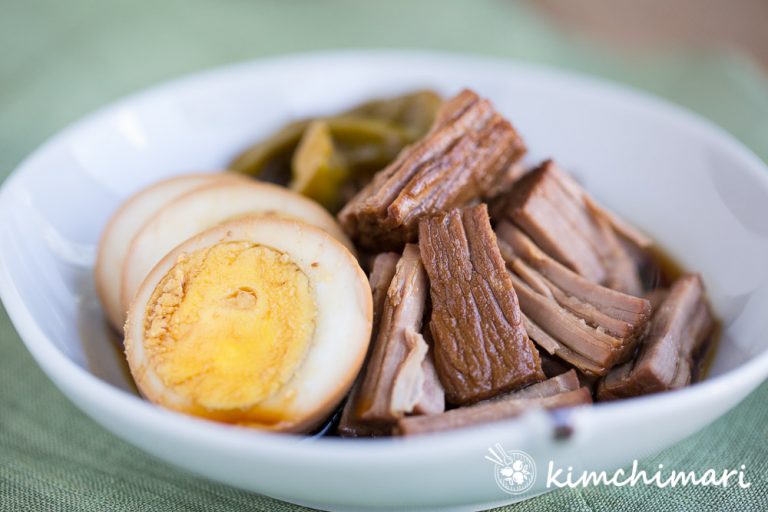 Pressure Cooker Jangjorim (Soy Braised Beef) with Eggs - Kimchimari
