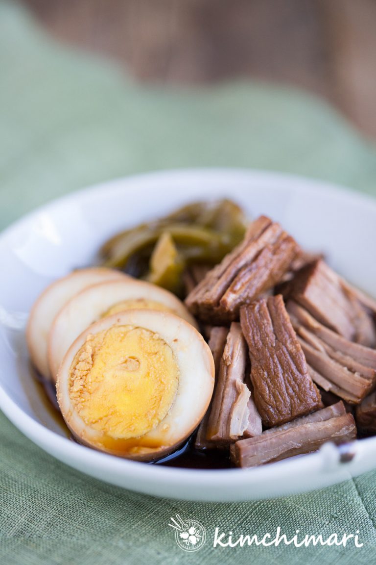 Pressure Cooker Jangjorim (Soy Braised Beef) with Eggs - Kimchimari