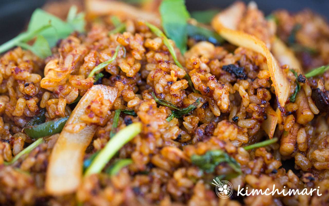 Spicy Squid and Pork Stir-Fry (Osam Bulgogi 오삼불고기) - Kimchimari