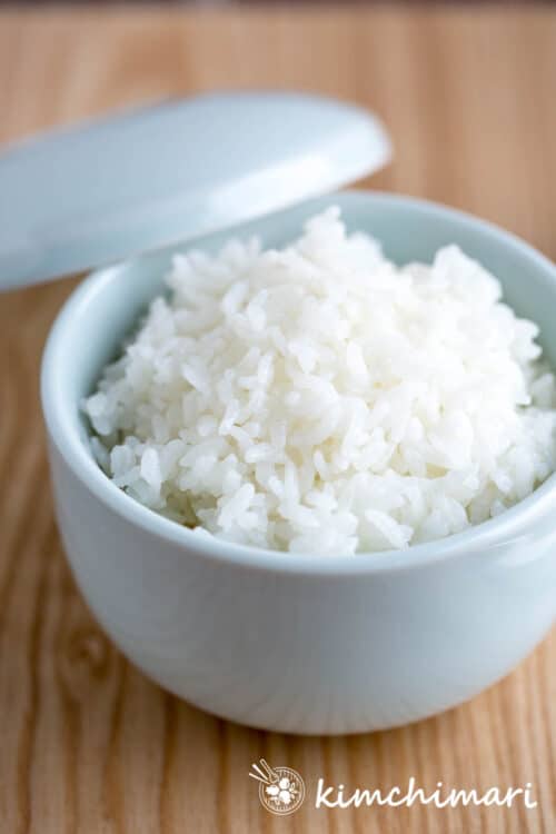How to make Korean Rice on Stovetop - Kimchimari