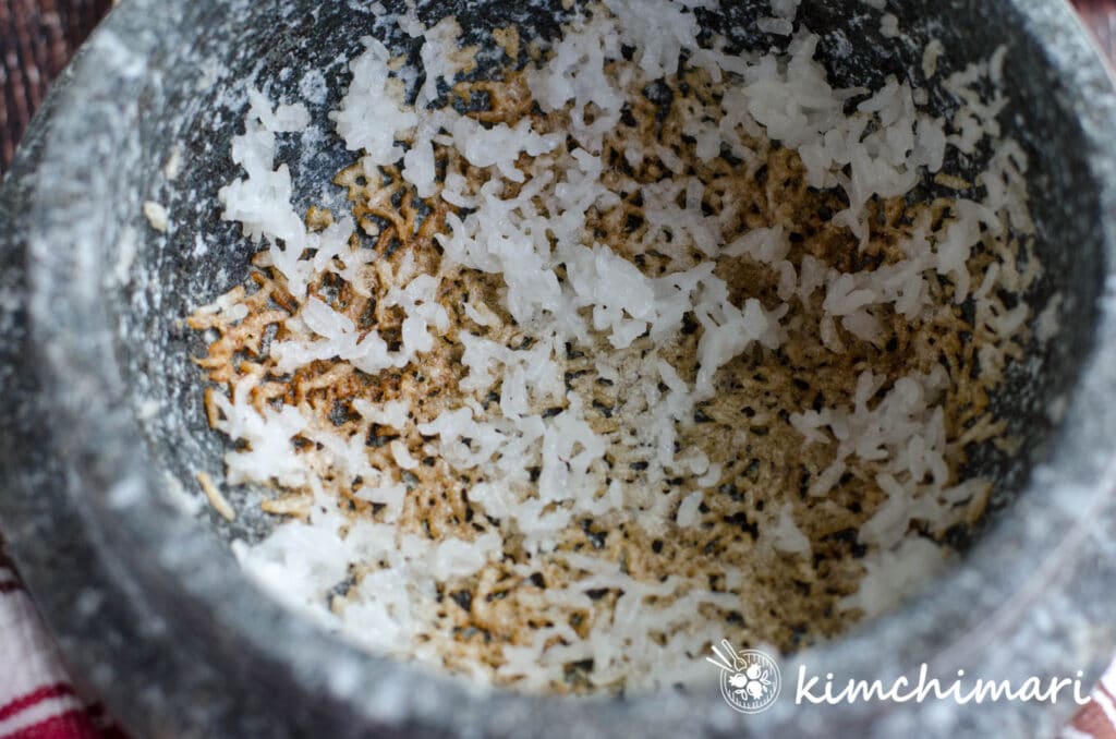 How to make Korean Rice on Stovetop | Kimchimari