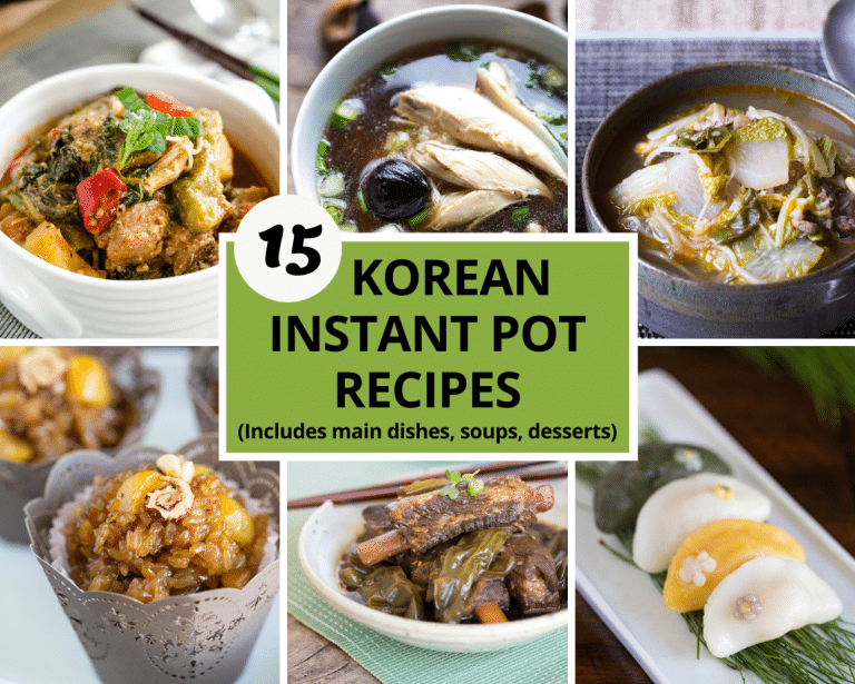 15 Korean Instant Pot Recipes - Kimchimari