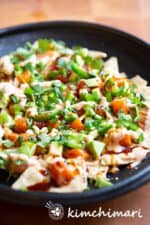Poke Nachos with Gochujang Mayo Sauce - Kimchimari