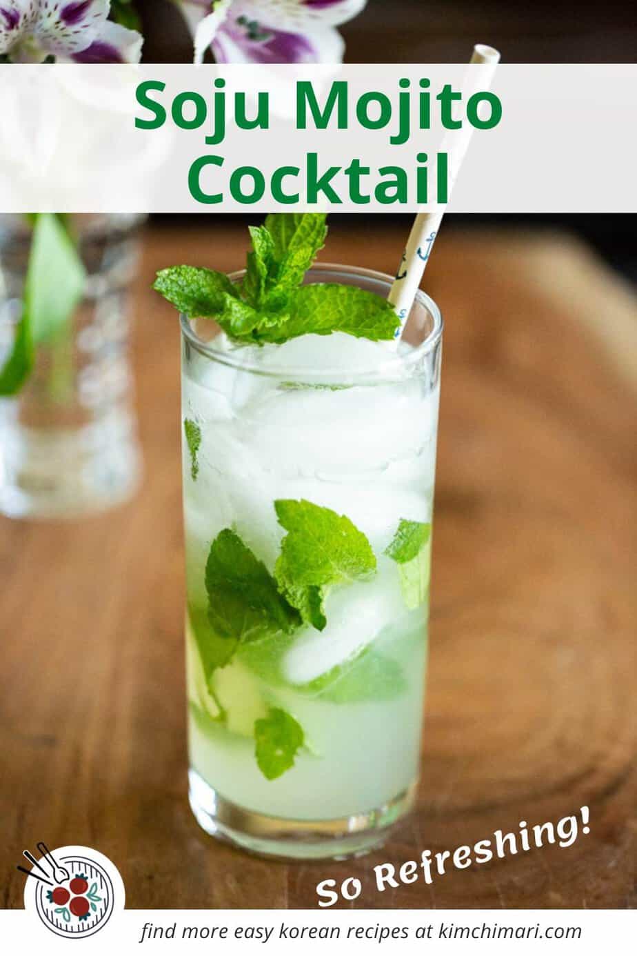 Soju Mojito Cocktail - Kimchimari