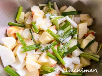 Easy Apple Kimchi in 20 min! - Kimchimari