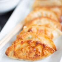 Yaki Mandu (Korean Fried Dumplings) aka Gun Mandu - Kimchimari