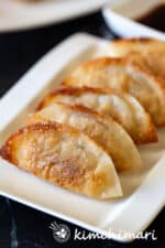 Yaki Mandu (Korean Fried Dumplings) aka Gun Mandu - Kimchimari