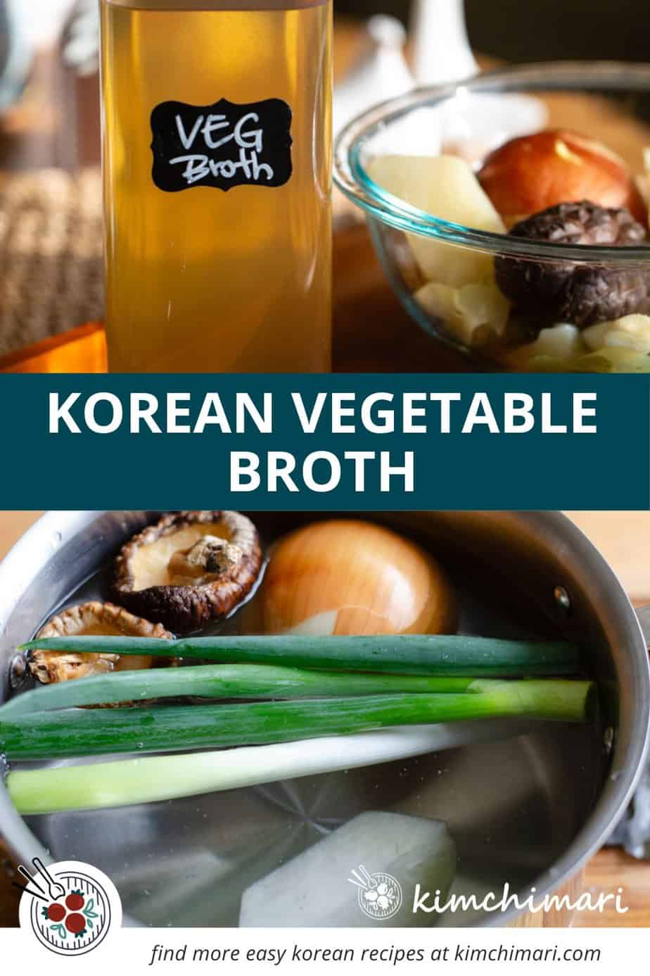 Vegetable Broth for Korean Recipes - Kimchimari